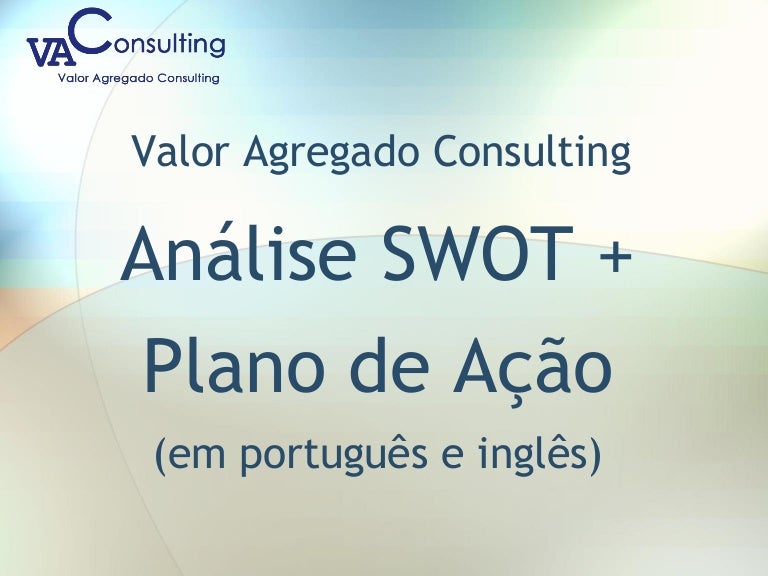 Análise SWOT + Plano de Ação v2