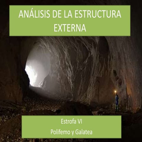 Análisis de la estructura interna polifemo 1 | PPTX