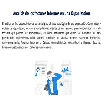 Análisis de los factores internos en una Organización | PDF