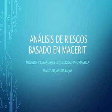 Metodo de analisis de riesgos, Magerit | PPTX