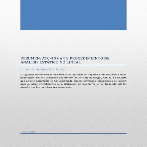Atc 40 | PDF