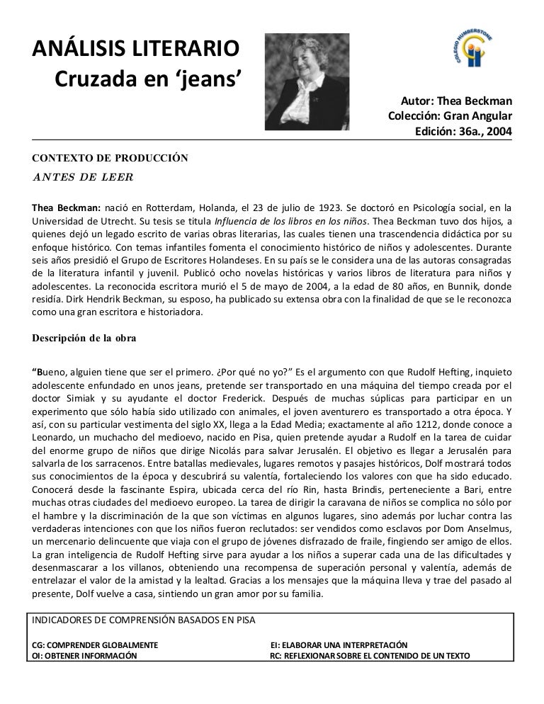 Analisis Literarios Ejemplos Definicion