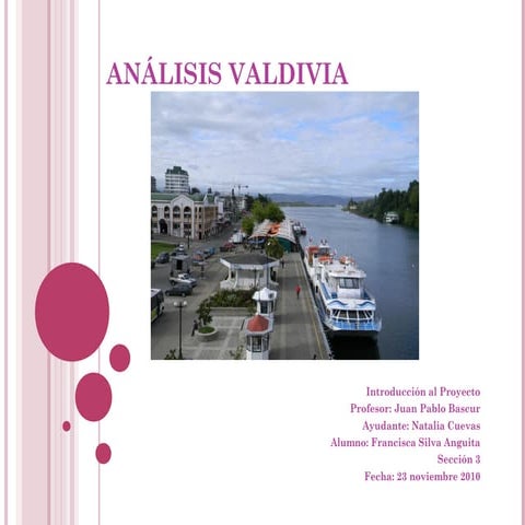 Análisis valdivia personal | PPT