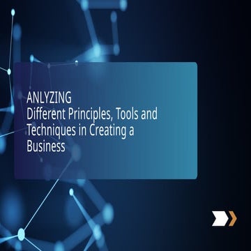 Anlyzing Different Principles, Tools and Techniques in Creating a ...