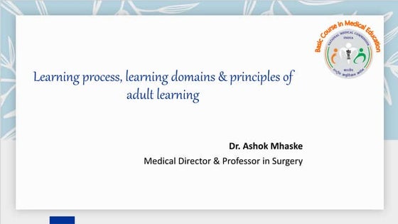 SELF DIRECTED LEARNING IN MEDICAL EDUCATION pptx | PPTX