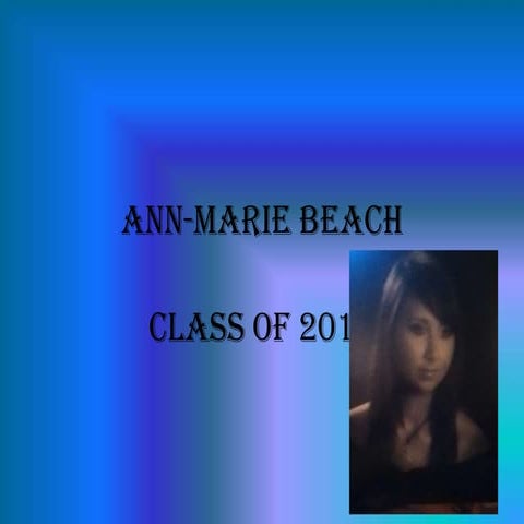 Ann marie beach senior | PPT