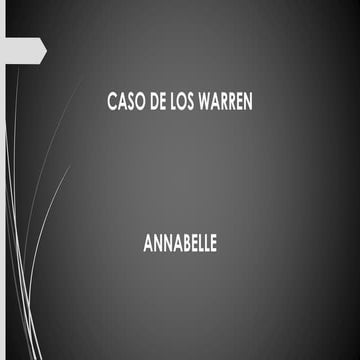 Annabelle | PPTX