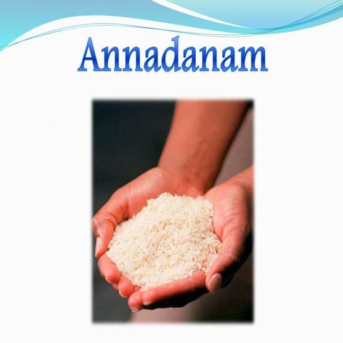 Annadanam | PPSX