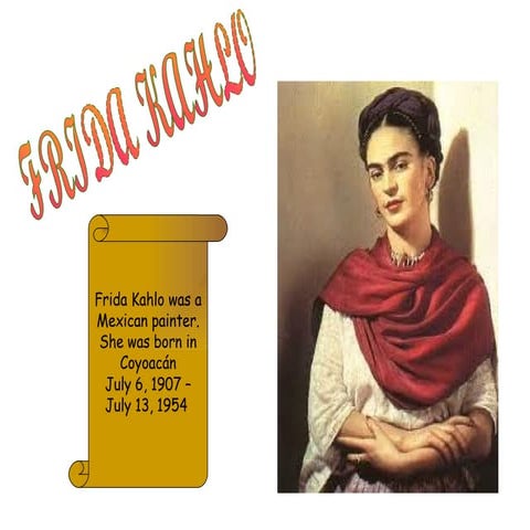 Frida Kahlo | PPTX