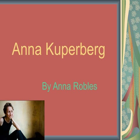 Anna Kuperberg Bio | PPT