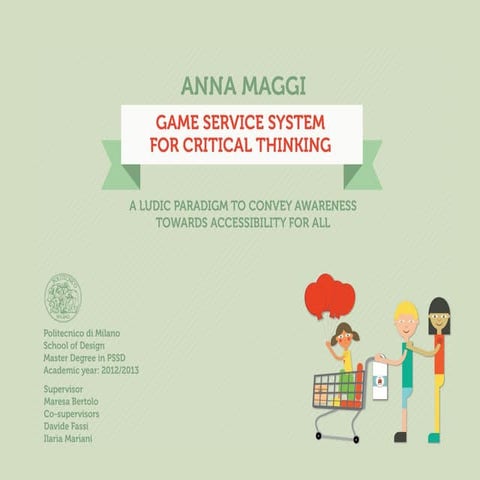 Game Service System Design for Critical Thinking | PDF