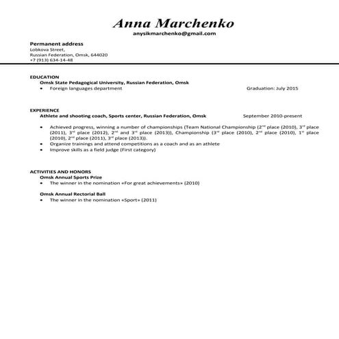 Anna Marchenko | PDF
