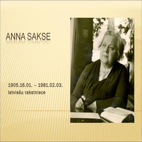 Anna sakse md | PPT