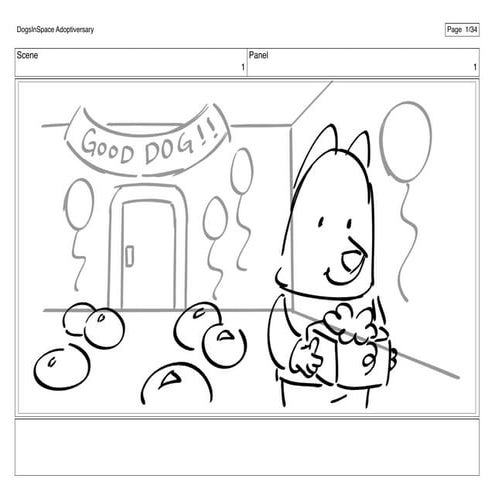 Dogs In Space - Adoptiversary | PPT