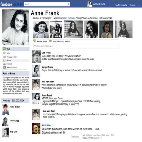 Anne frank | PPT