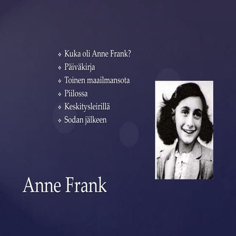 Anne Frank | PPT
