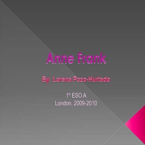 Anne Frank | PPTX