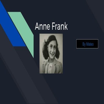 Anne Frank | PPTX