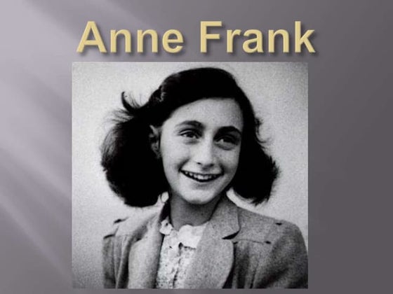 Anne Frank Games | PPT
