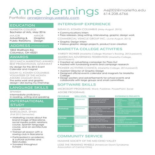 Schaible, Michelle Resume | DOCX