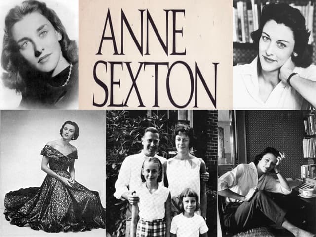 Anne Sexton The Famous American Poetess Ppt