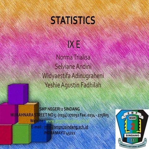 Anne's group statistics task | PPTX