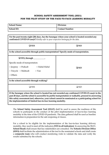 DO 33, s. 2021 for School DRR Management | PPTX