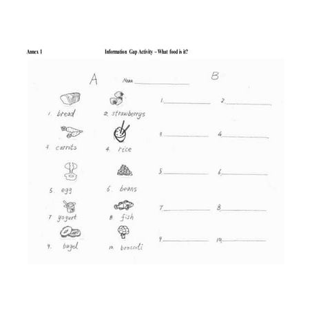 Annex 1 information gap activity-what food is it | DOCX