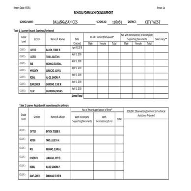 Annex 1a - School Forms Checking Report.docx