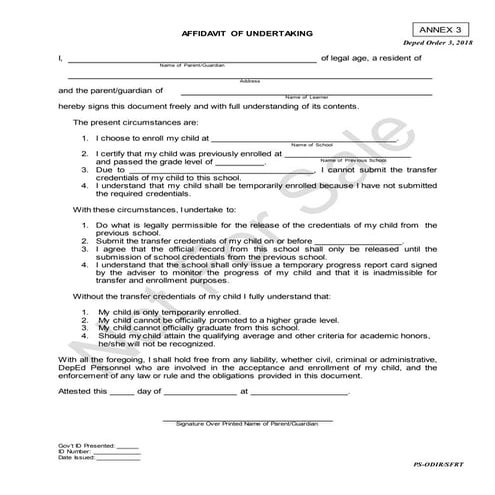 Annex 3 Affidavit of Undertaking DO 3 2018.docx