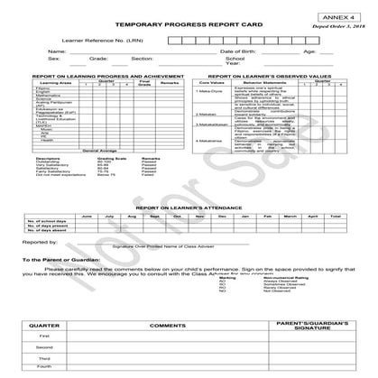 Annex 4 Temporary Progress Report Card DO 3 2018.docx