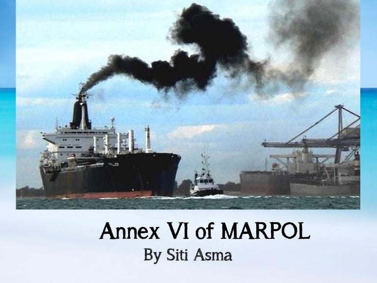 Annex vi of marpol