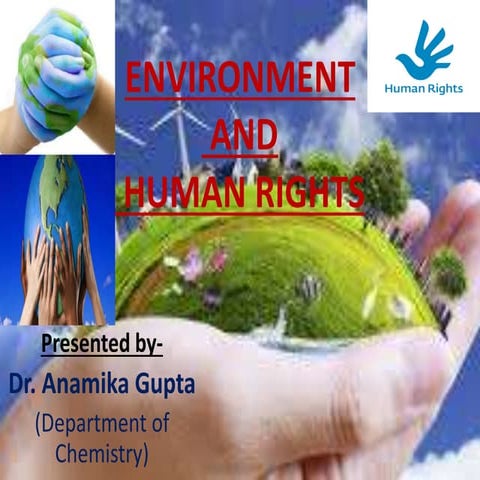 environment and human rights | PPTX