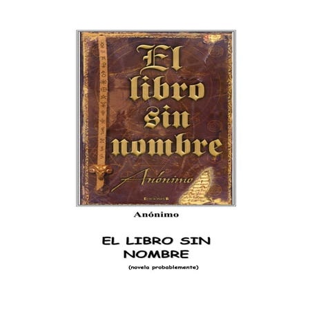 Anónimo el libro sin nombre | DOC