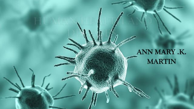 Human Health and Disease | PPTX