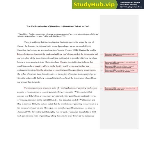 Annotated-Argumentation | PDF