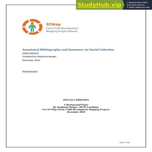 SOCIAL SUSTAINABILITY SOCIAL CAPITAL | PDF