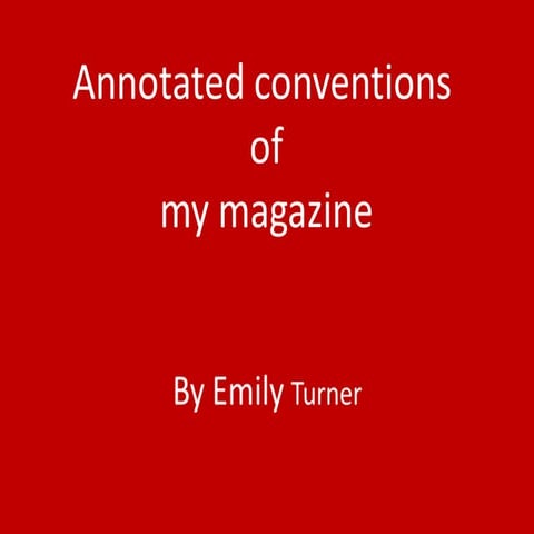 Annotated conventions conventions done | PPTX
