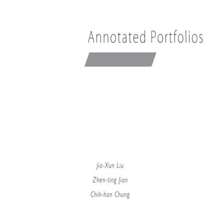 Annotated portfolios2 | PDF | Science