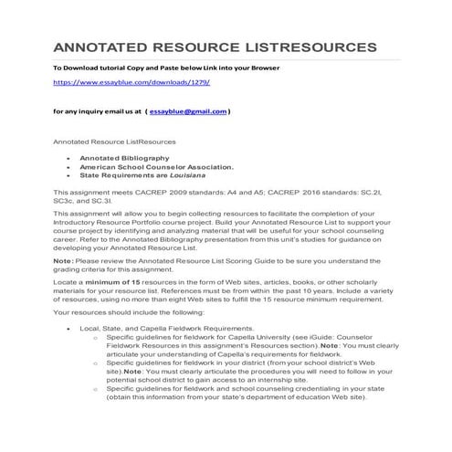 Annotated resource listresources | PDF