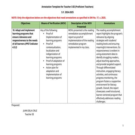 ANNOTATION on objective 10 on pmes 2022-2025 | DOCX