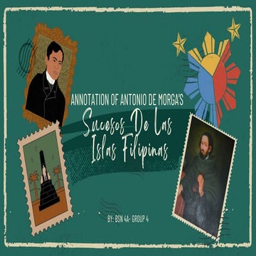 Annotation of Antonio De Morga's Sucesos De Las Islas Filipinas (By ...