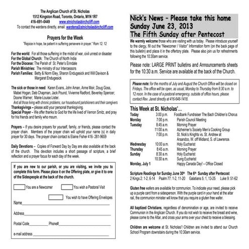 Announcements 23 June 2013 | PDF