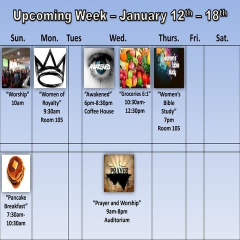 Praise Announcements | PPT