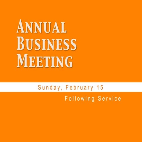 Announcements, 2/8/15 | PPT