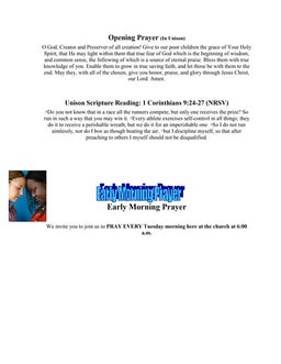 Announcements and Opening Prayer October 19, 2014 | PPT