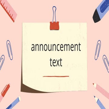 Announcement Text Grade 10 Senior H.pptx
