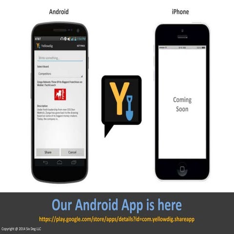 Pin together - Announcing Yellowdig for Android | PPT