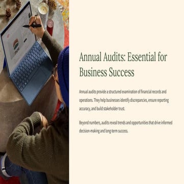 Annual Audits: Essential for Business Success | PPT