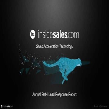 Annual 2014 Lead Response Report by @InsideSales | PPTX